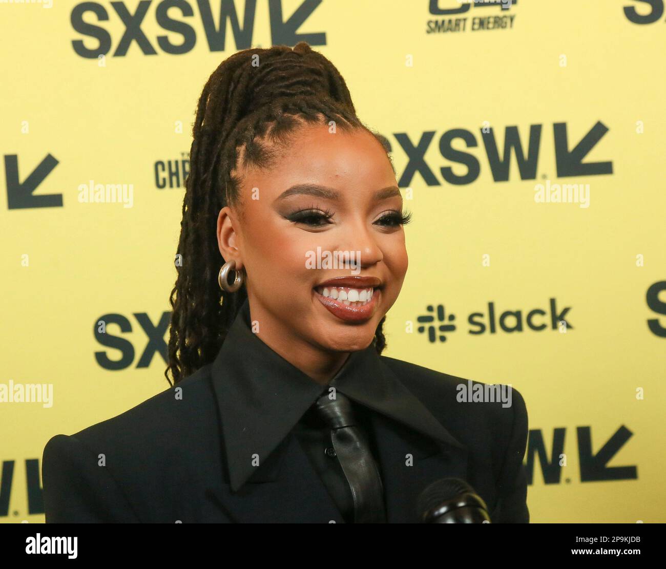 Chloe Bailey arrives for the world premiere of "Swarm," on Day 1 of the ...
