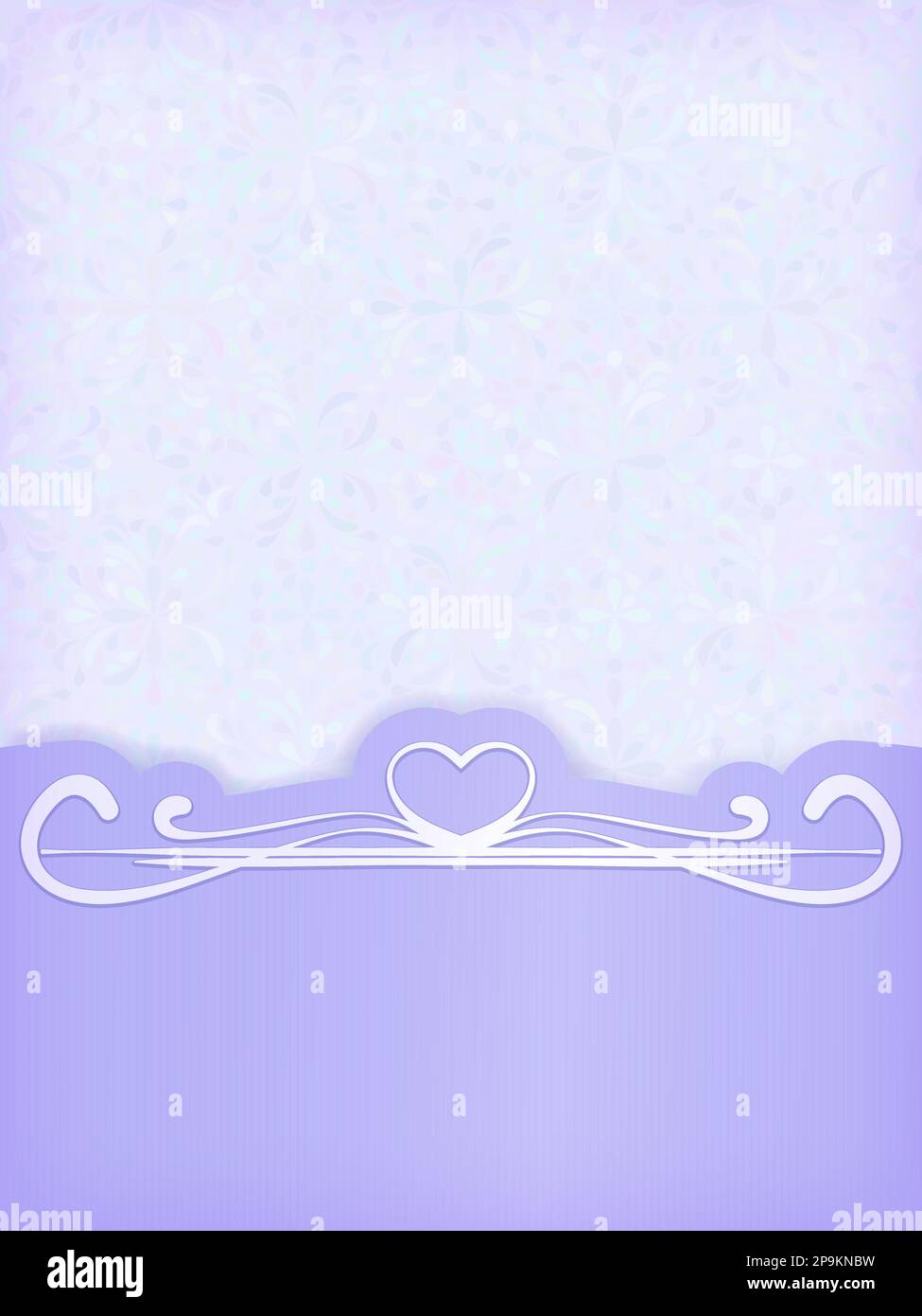 Template for greeting card or invitation Calligraphic decorative frame ...