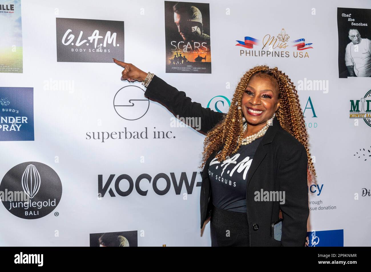 CEO of "Glam Body Scrubs" Tiffany Cartwright attends Suzanne ...