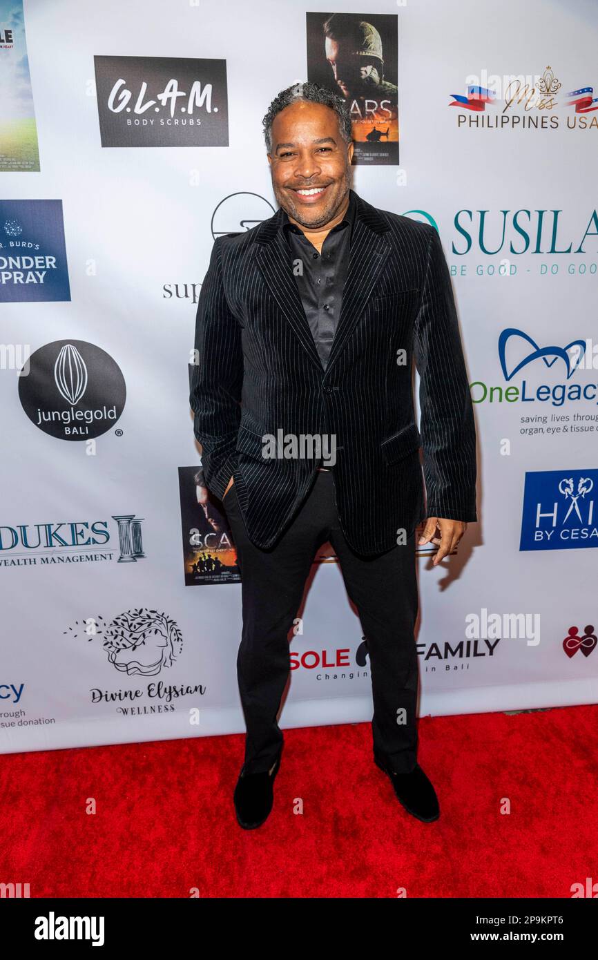 Actor "Linked by Love" Byron Marc Newsome attends Suzanne DeLaurentiis ...