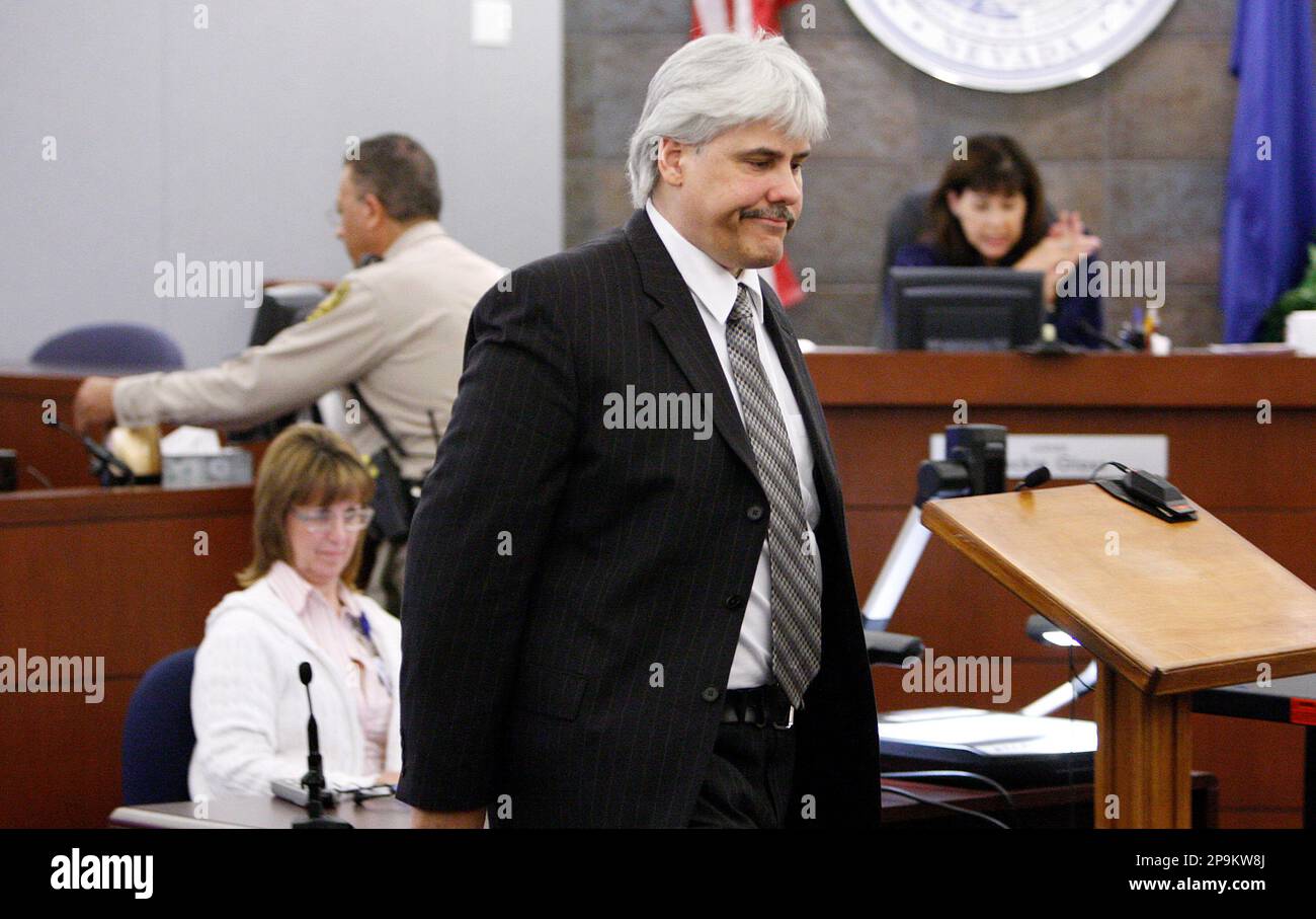 Thomas Riccio leaves after testifying during O.J. Simpson's trial in ...