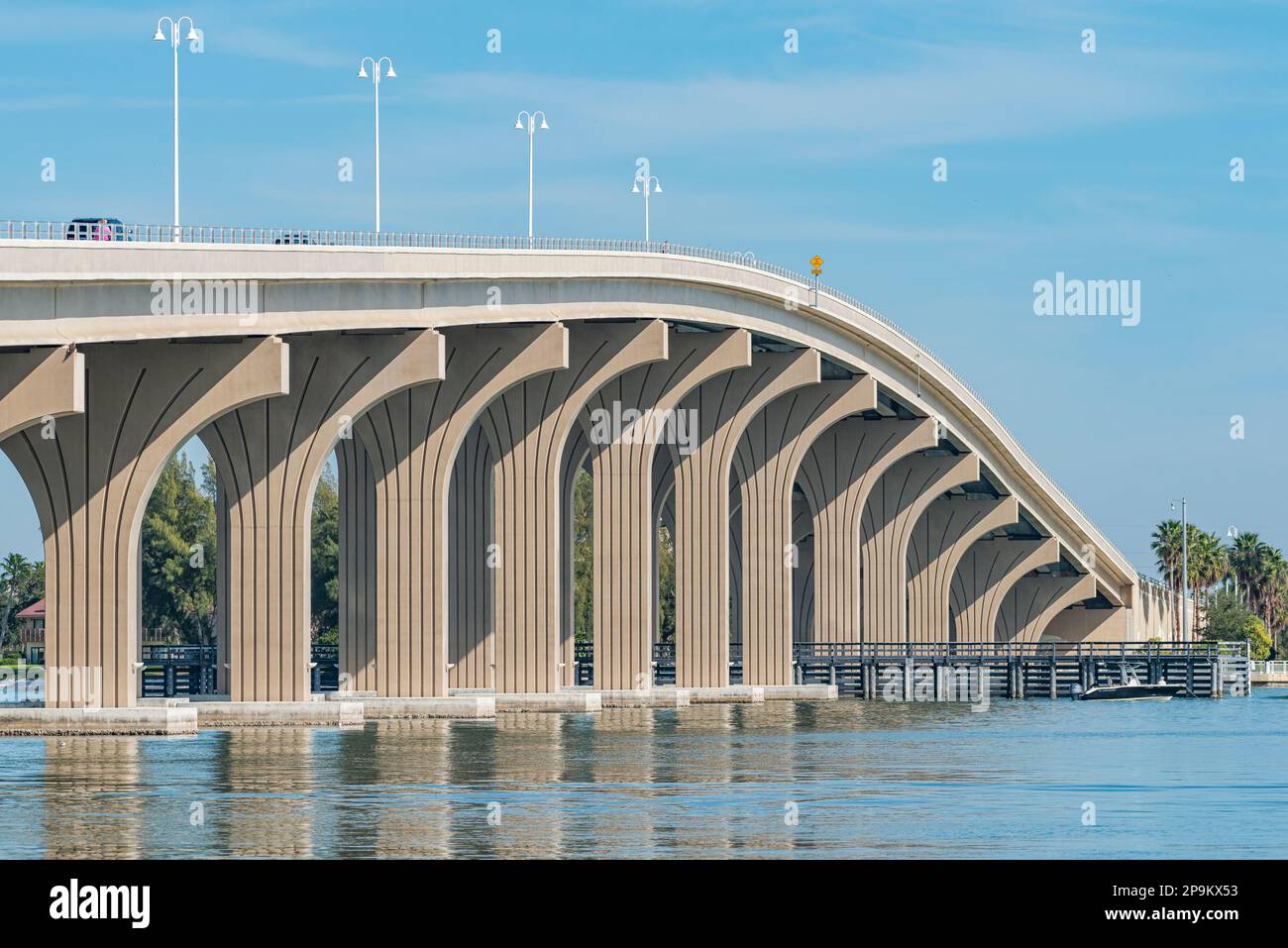 Pinellas Bayway, St. Petersburg, Florida Stock Photo - Alamy
