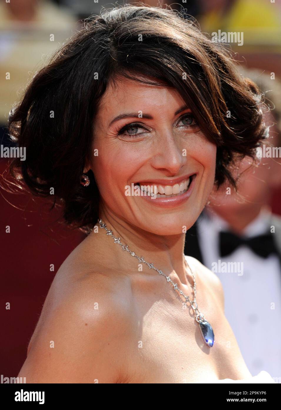 Lisa Edelstein, a co-star on the drama series "House," arrives for the ...