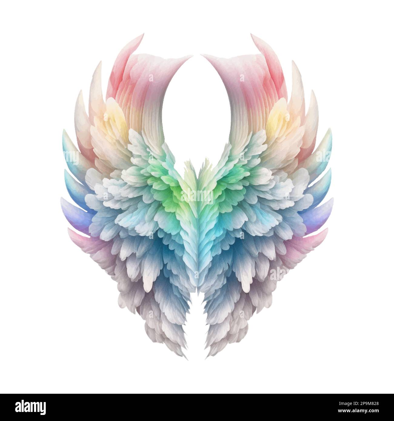 Angel wings designs hi-res stock photography and images - Alamy