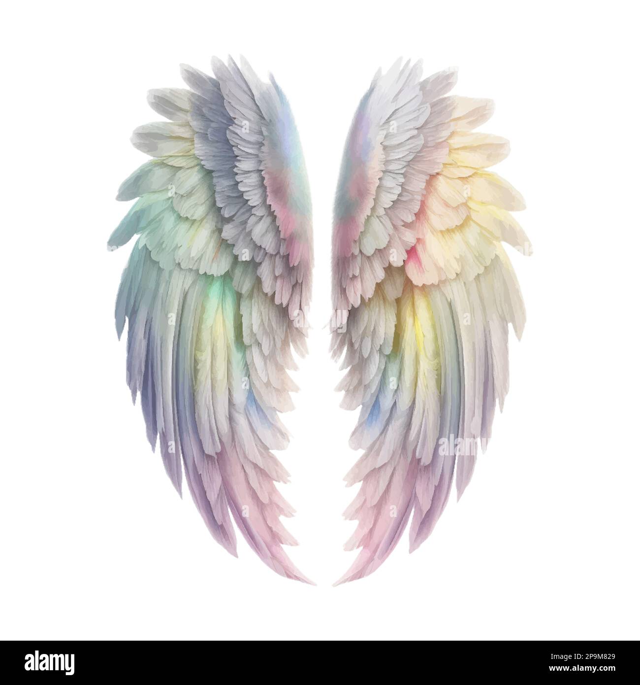 Angel wings designs hi-res stock photography and images - Alamy