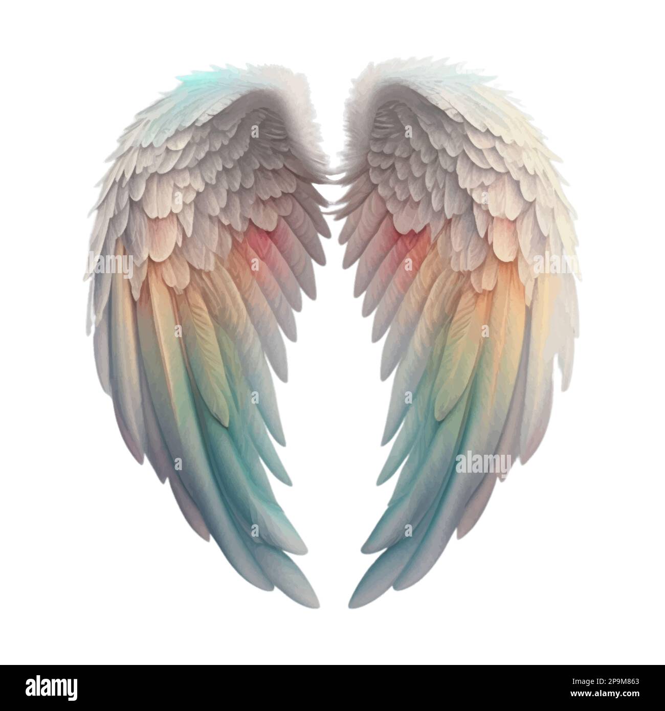 Angel wings designs hi-res stock photography and images - Alamy