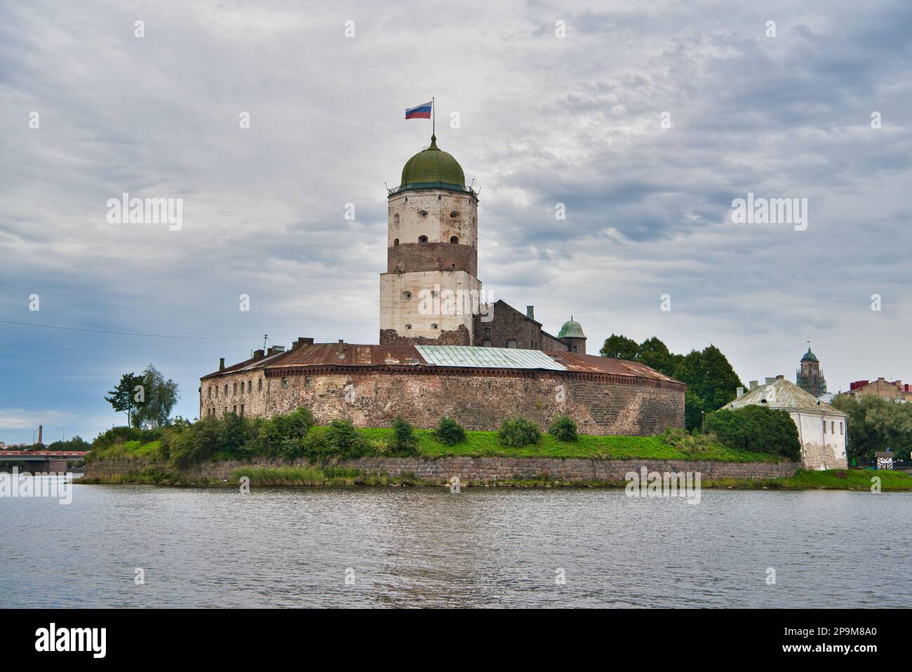 Medieval russian Vyborg Castle State Museum, Swedish-built medieval ...