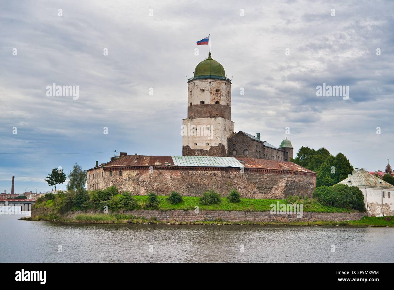 Medieval russian Vyborg Castle State Museum, Swedish-built medieval ...