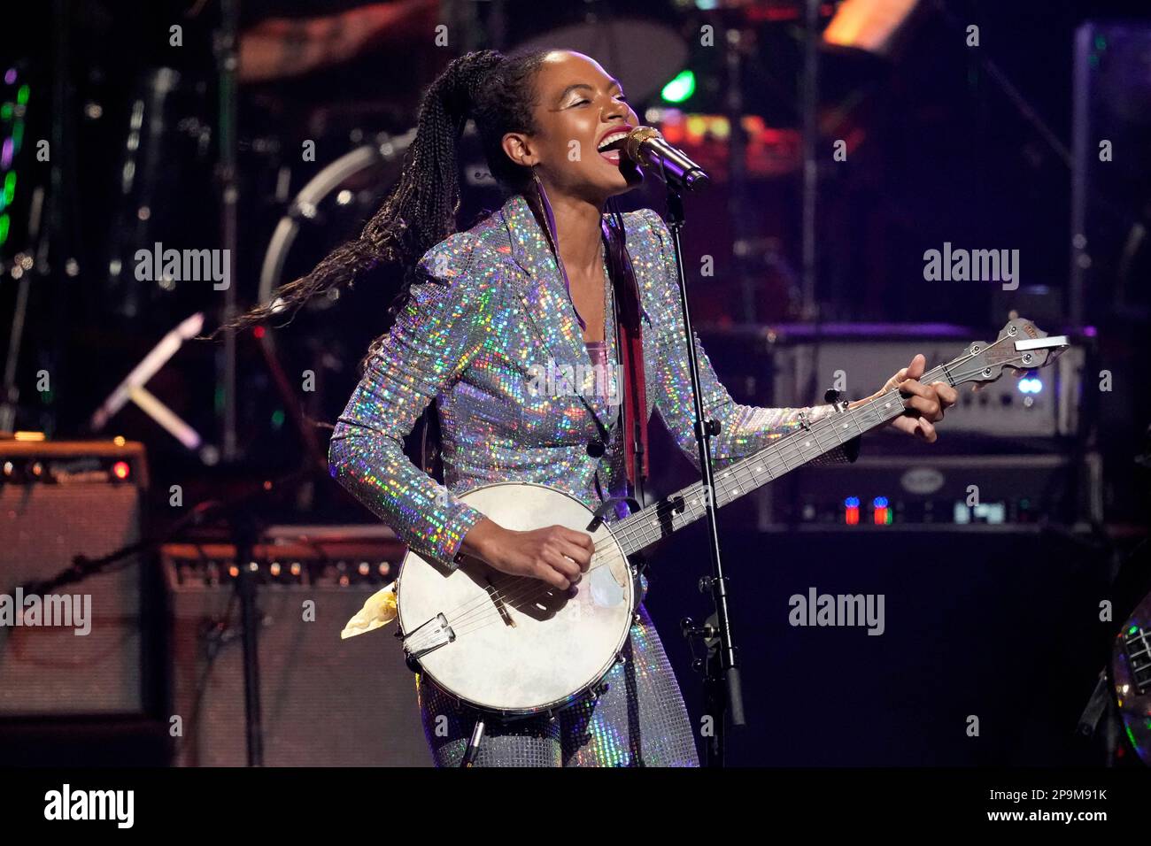 Allison Russell performs at the 7th annual Love Rocks NYC concert ...