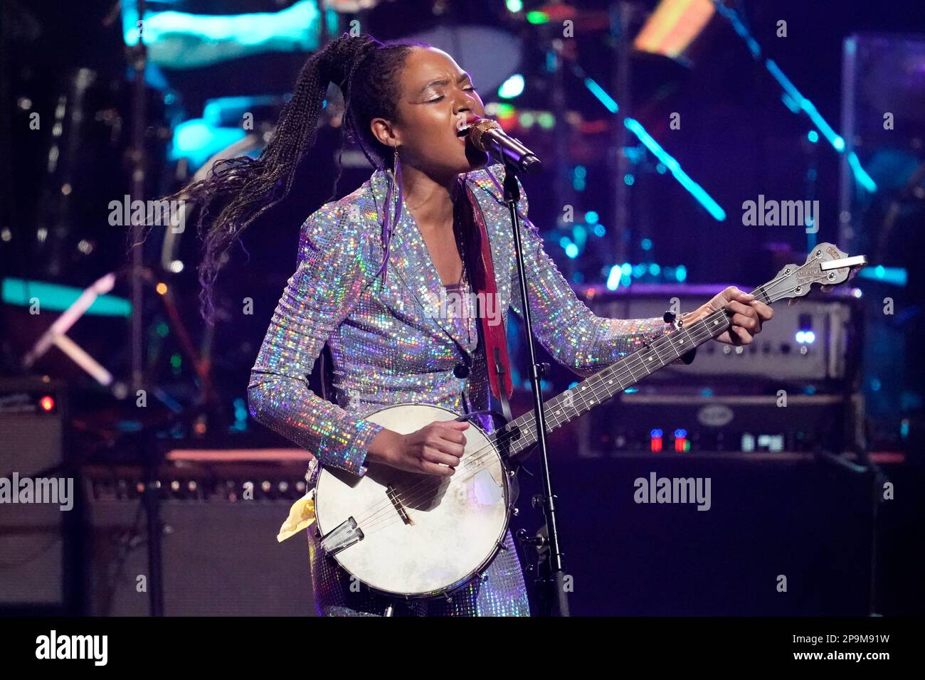 Allison Russell performs at the 7th annual Love Rocks NYC concert ...