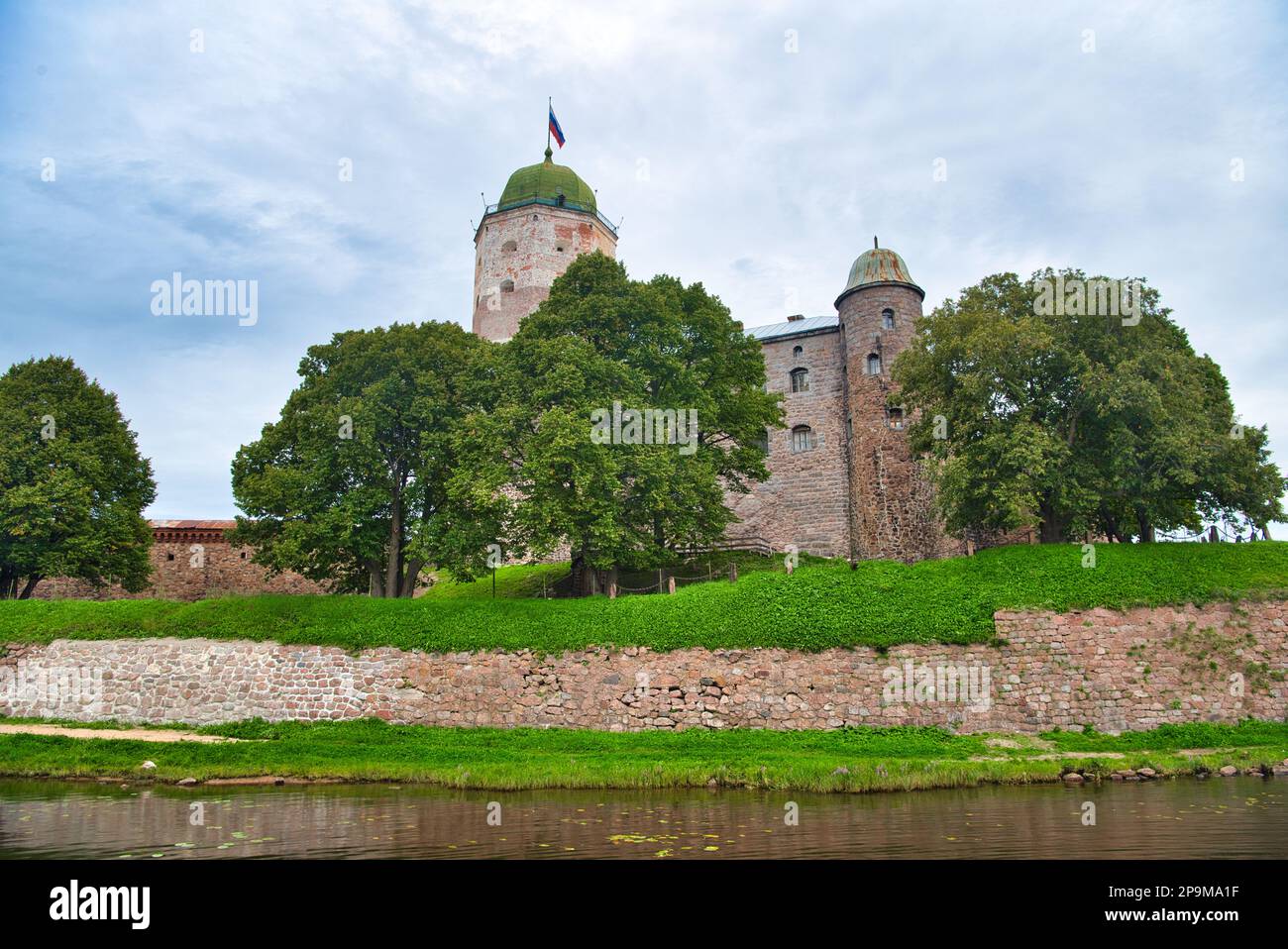 Medieval russian Vyborg Castle State Museum, Swedish-built medieval ...