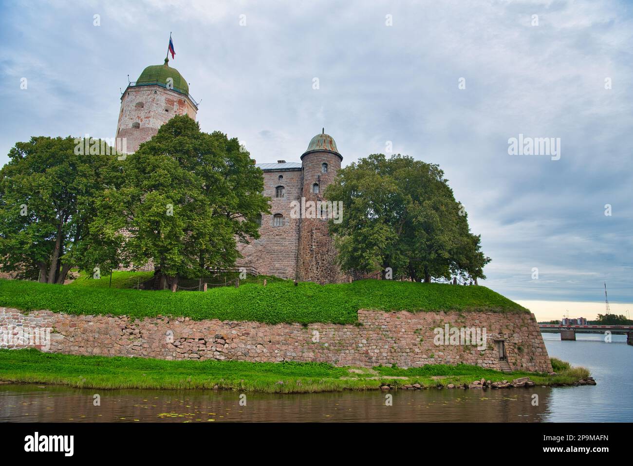 Medieval russian Vyborg Castle State Museum, Swedish-built medieval ...