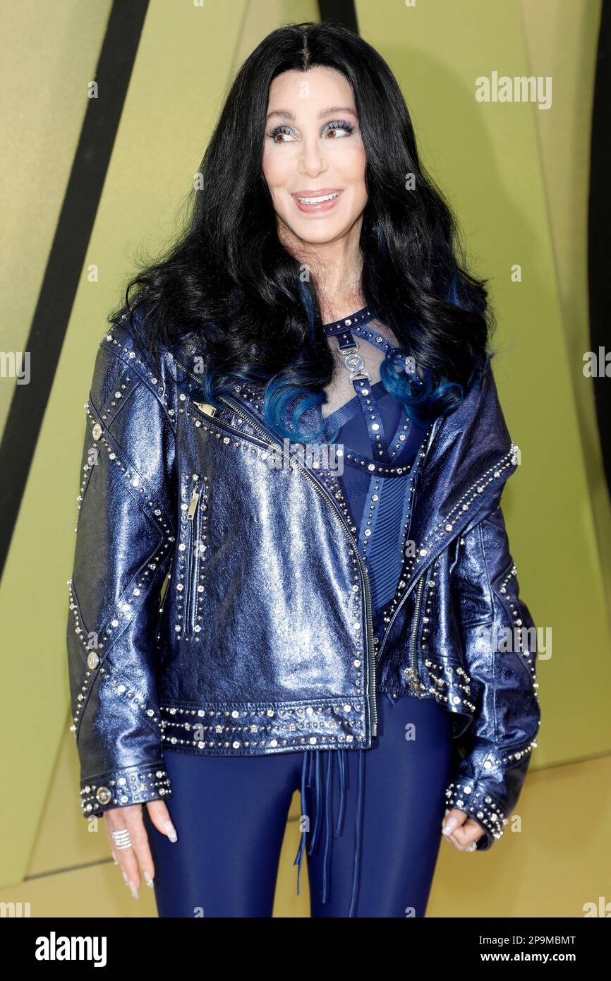 LOS ANGELES - MAR 9: Cher at the Versace FW23 Show at the Pacific ...