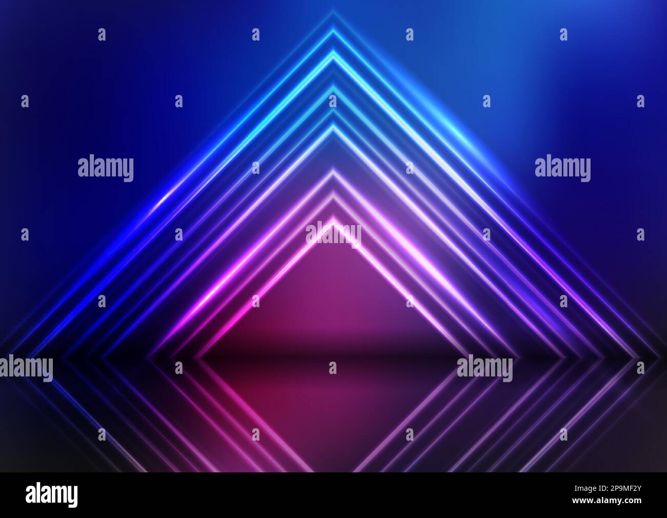 Abstract neon design presentation background Stock Vector Image & Art ...