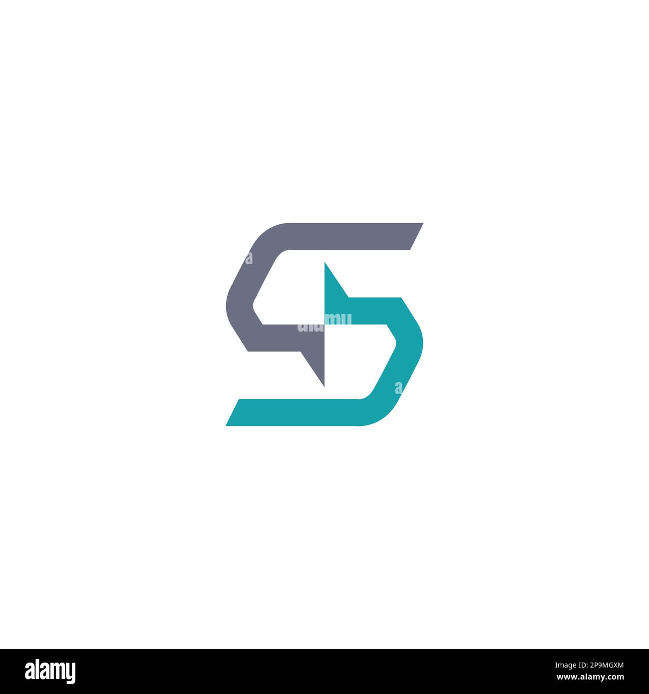Letter S logo icon design template element. initial s Stock Vector ...