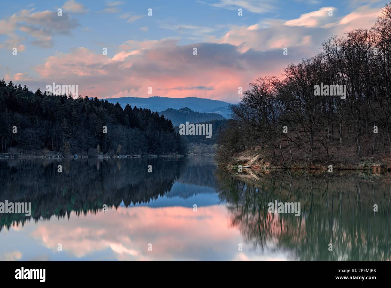 Magical twilight hi-res stock photography and images - Alamy