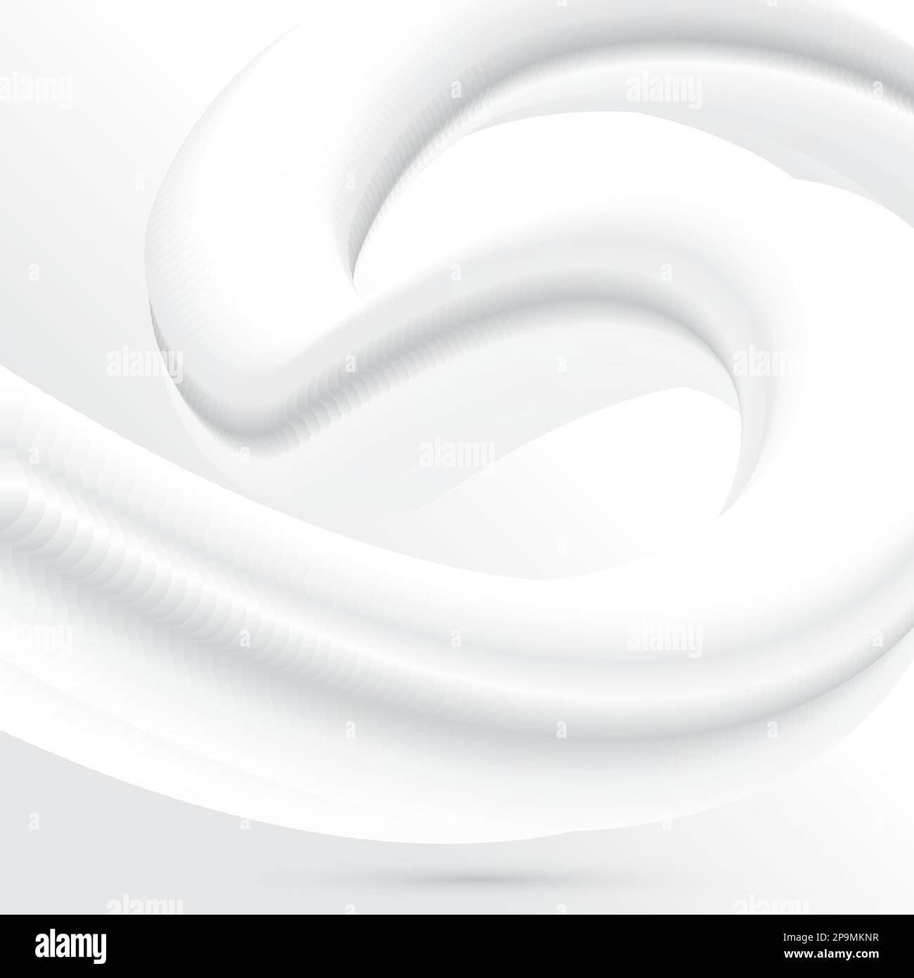 Abstract minimal background with white fluid blend design Stock Vector ...