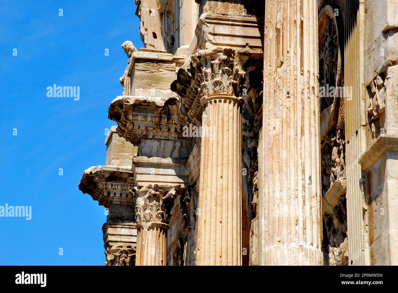 The Arch of Constantine, is a triumphal arch dedicated to the emperor ...
