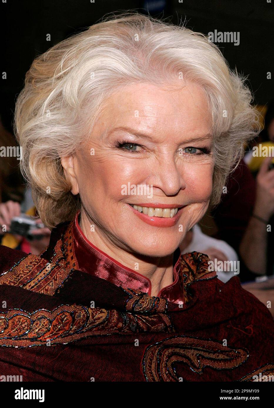 Actress Ellen Burstyn poses for a photo as she arrives for the premiere ...