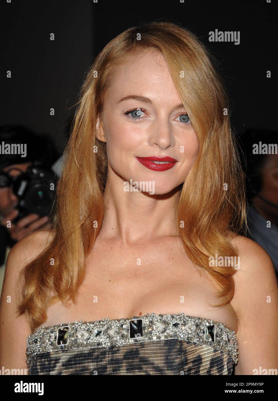 Actress Heather Graham attends the Badgley Mischka 2009 spring ...