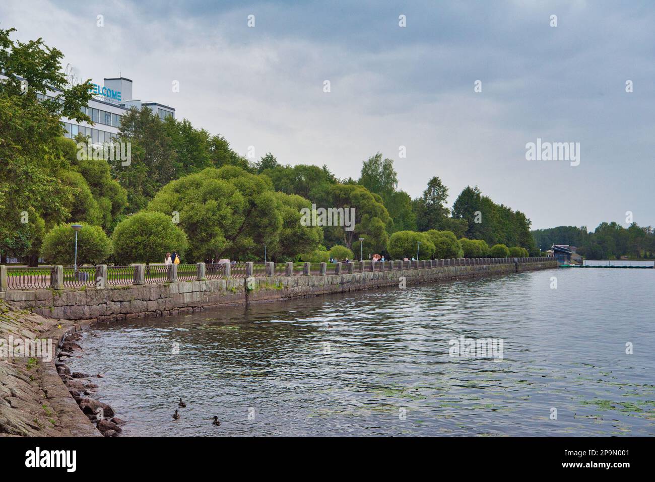 Panorama vyborg castle island in hi-res stock photography and images ...