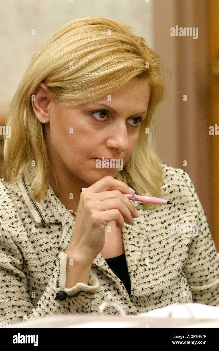 **FILE**In this May 21, 2008 file photograph, Dina Matos McGreevey ...