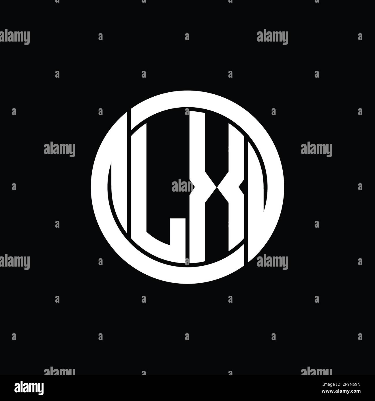 Xl modern logo hi-res stock photography and images - Alamy