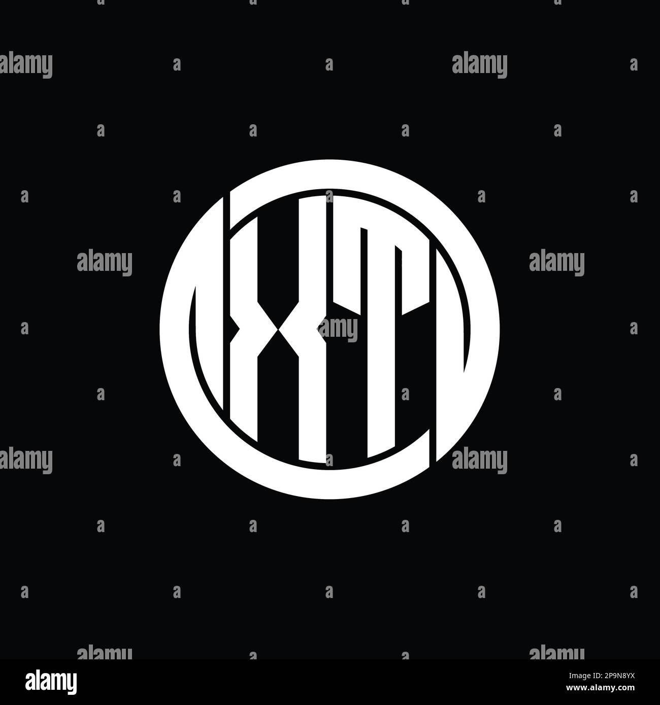 Xt modern logo hi-res stock photography and images - Alamy