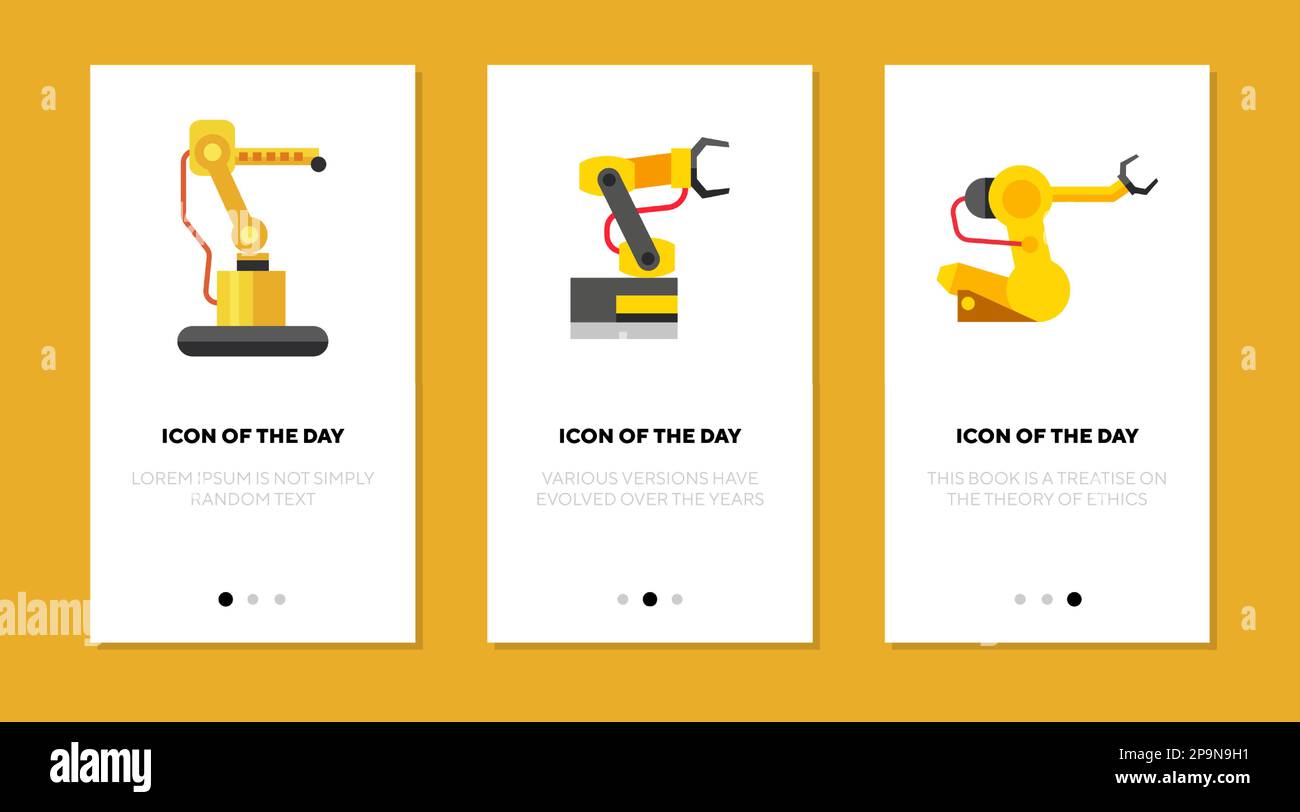 Ai robotic arm icon hi-res stock photography and images - Alamy