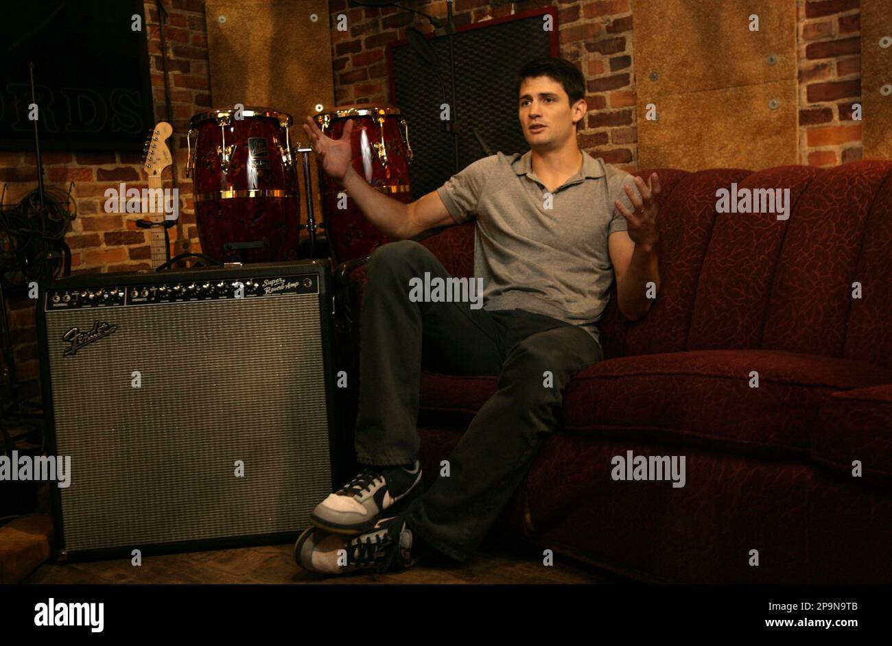 Actor James Lafferty talks about the sixth season on the set of The CW ...