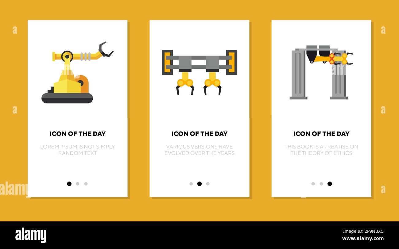 Ai robot illustration pack hi-res stock photography and images - Alamy