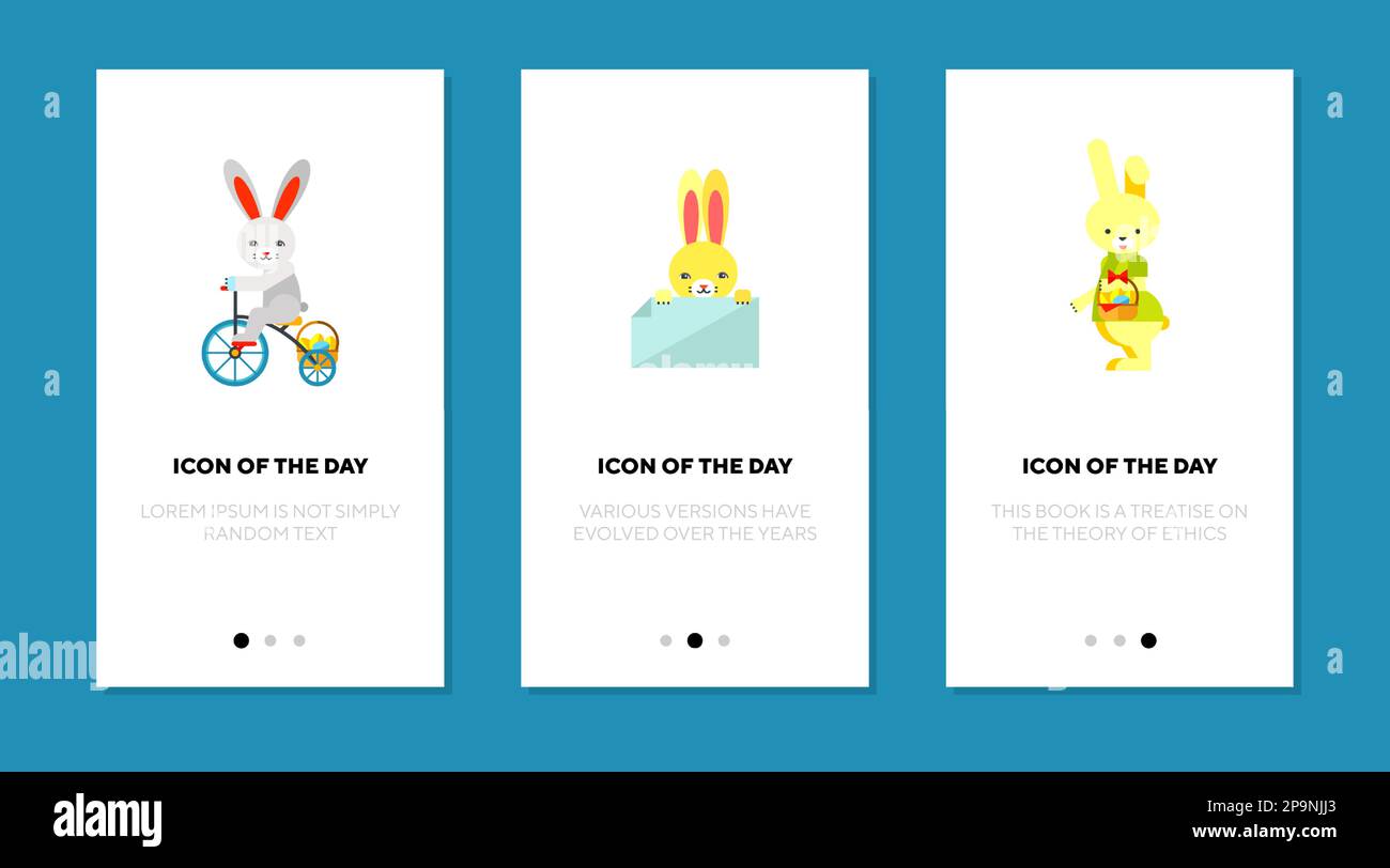 Easter icon pack Stock Vector Images - Alamy