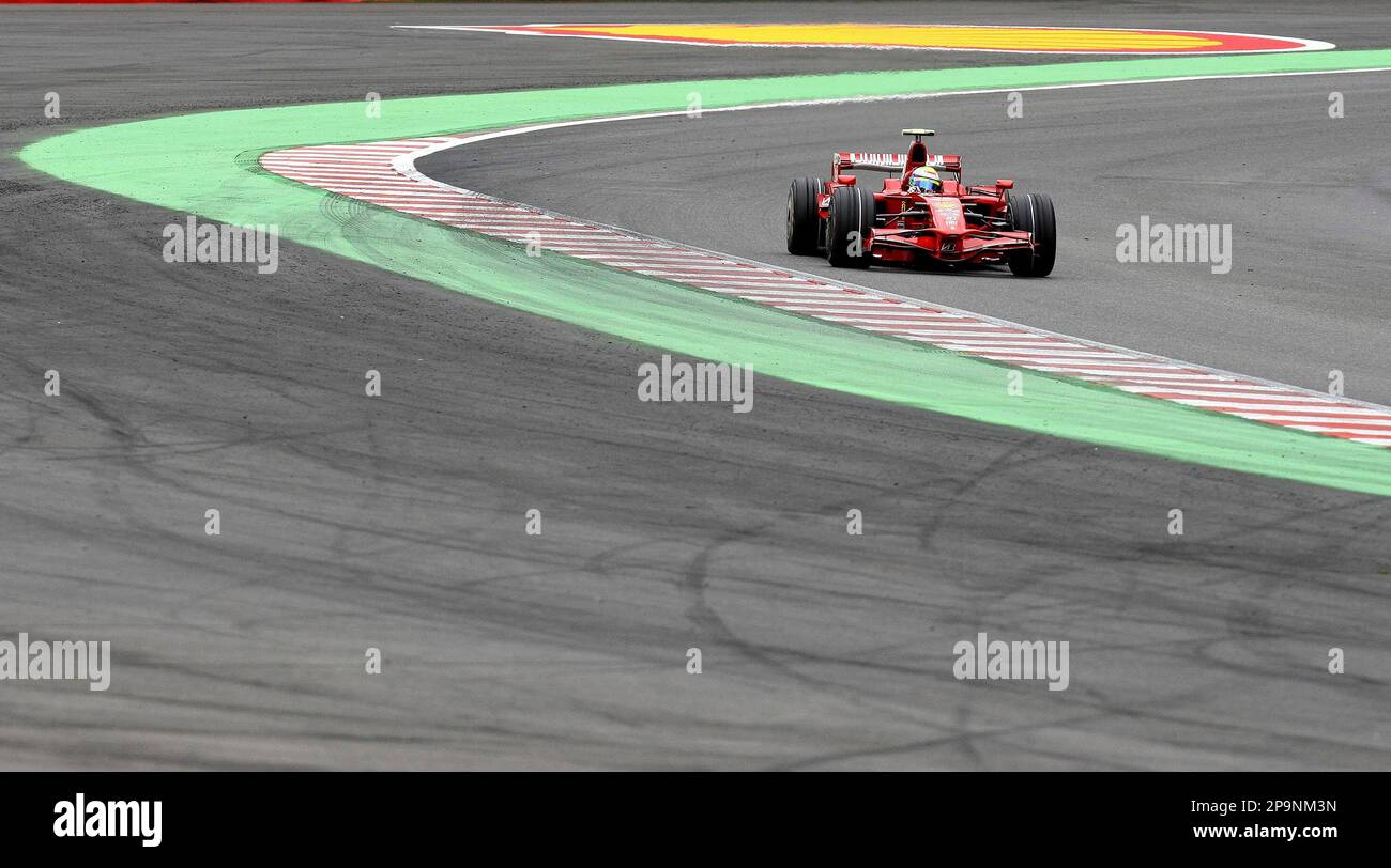 Ferrari Formula One driver Felipe Massa of Brazil races, during the ...