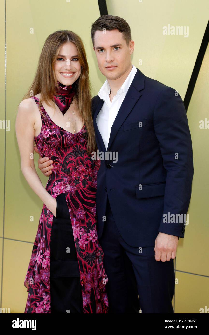 Los Angeles, CA. 9th Mar, 2023. Allison Williams, Alexander Dreymon in ...