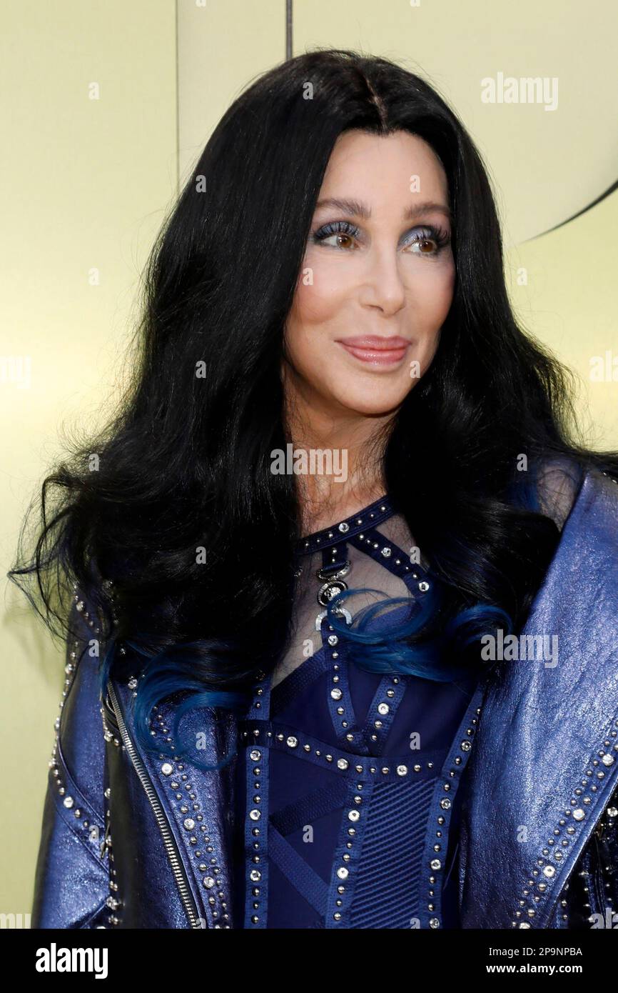 Los Angeles, CA. 9th Mar, 2023. Cher in attendance for Versace FW23 Show, Pacific Design Center ...
