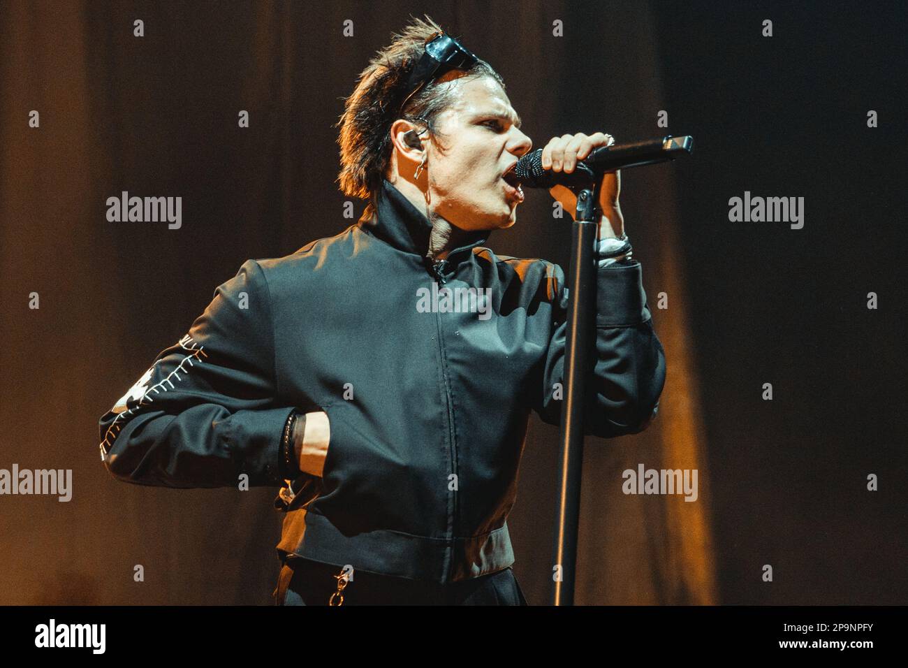 Milan, Italy, 10th Mar 2023. English singer Yungblud performs live at ...