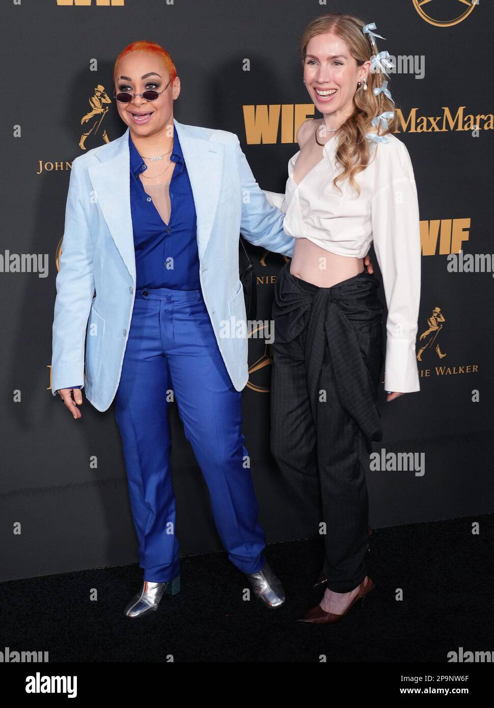 Los Angeles, USA. 10th Mar, 2023. (L-R) Raven-Symoné and Miranda Maday ...