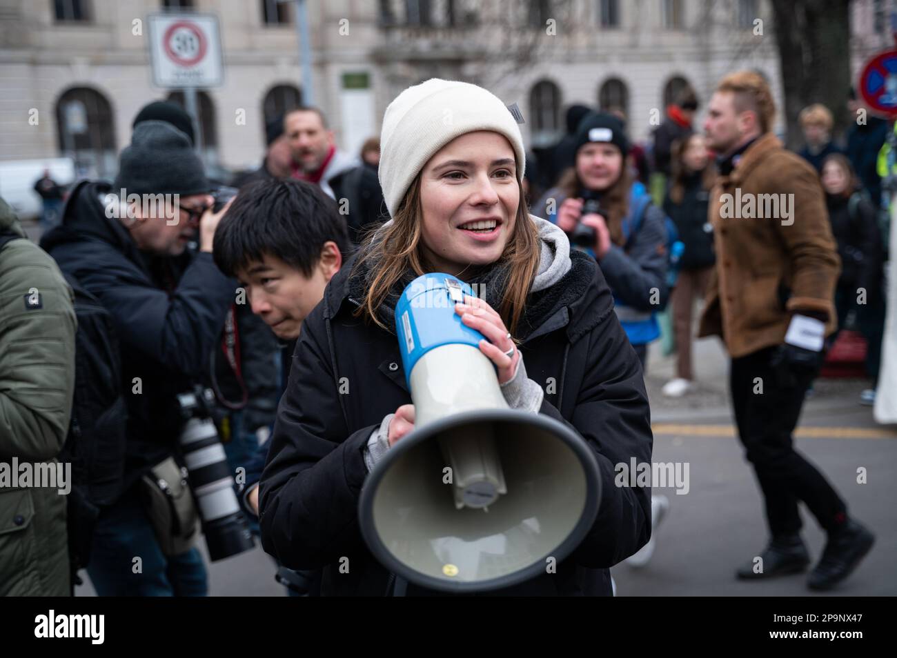 03.03.2023, Berlin, Germany, Europe - Led by German climate protection ...