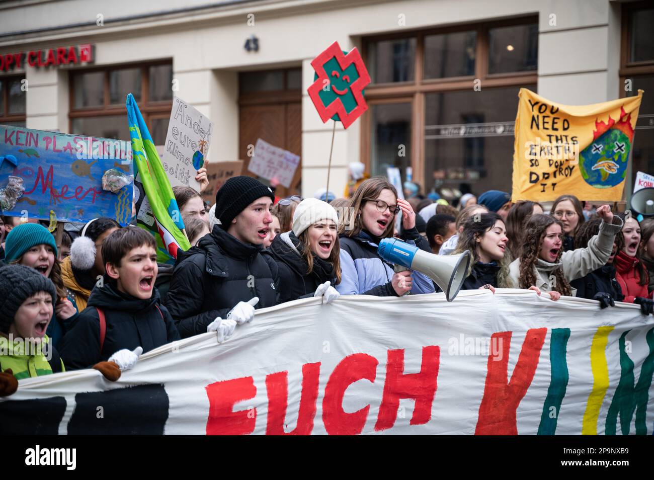 03.03.2023, Berlin, Germany, Europe - Led by German climate protection ...