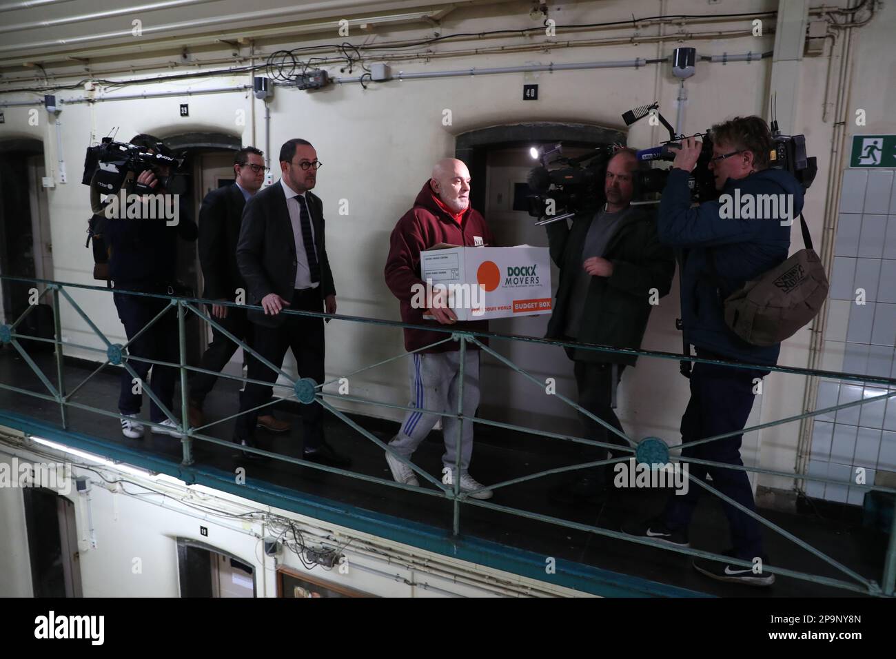 the transfer of 280 prisoners from the old to the new prison in ...