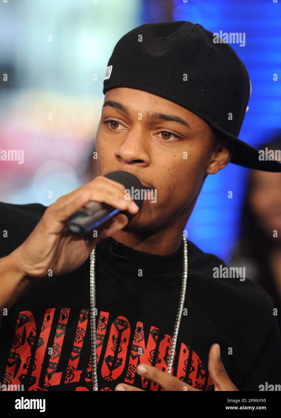 Rapper Bow Wow makes an appearance on MTV's "Total Request Live" show ...