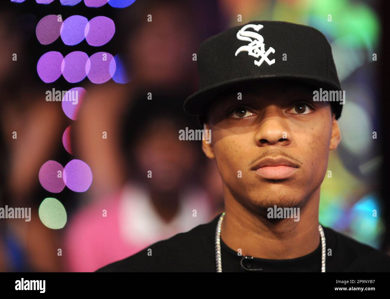 Rapper Bow Wow makes an appearance on MTV's "Total Request Live" show ...