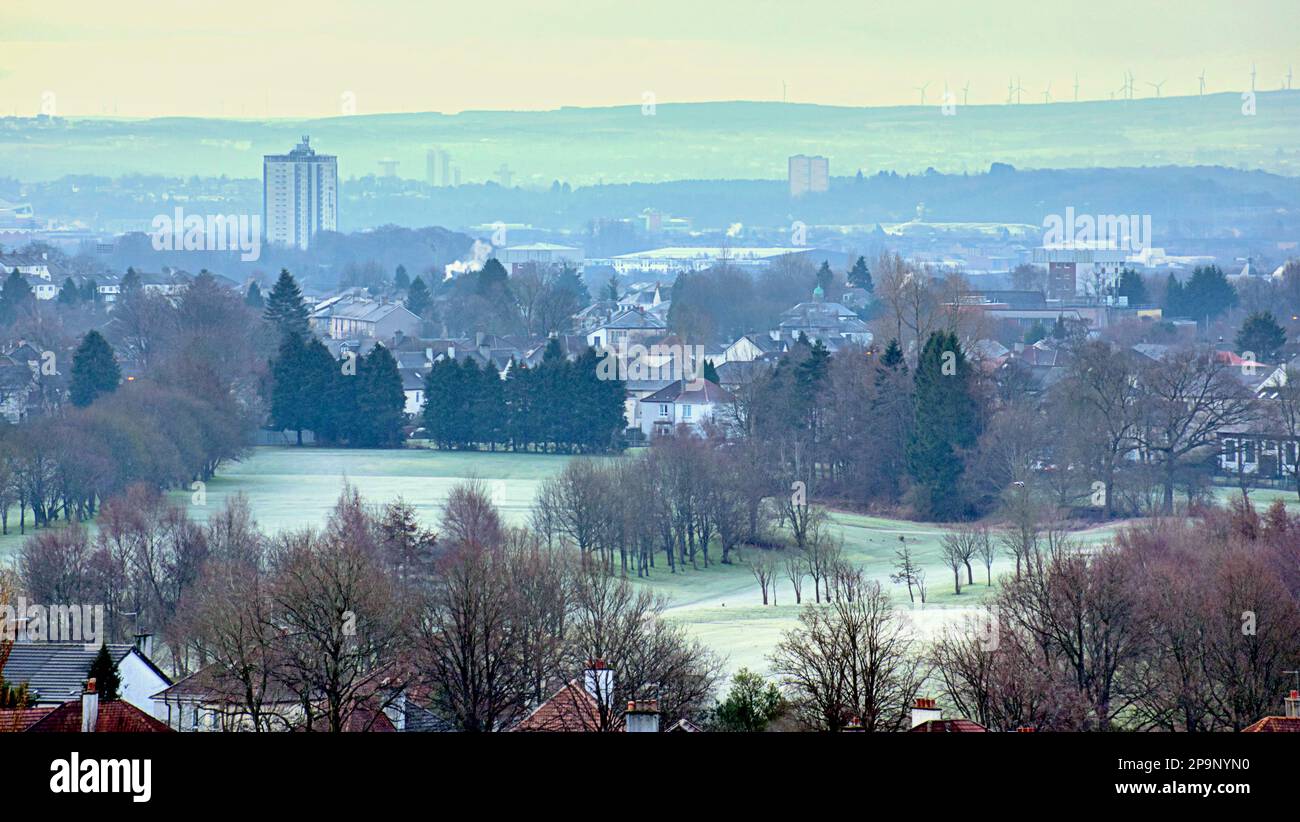 Glasgow, Scotland, UK 11th March, 2023. UK Weather: storm larisa Cold ...