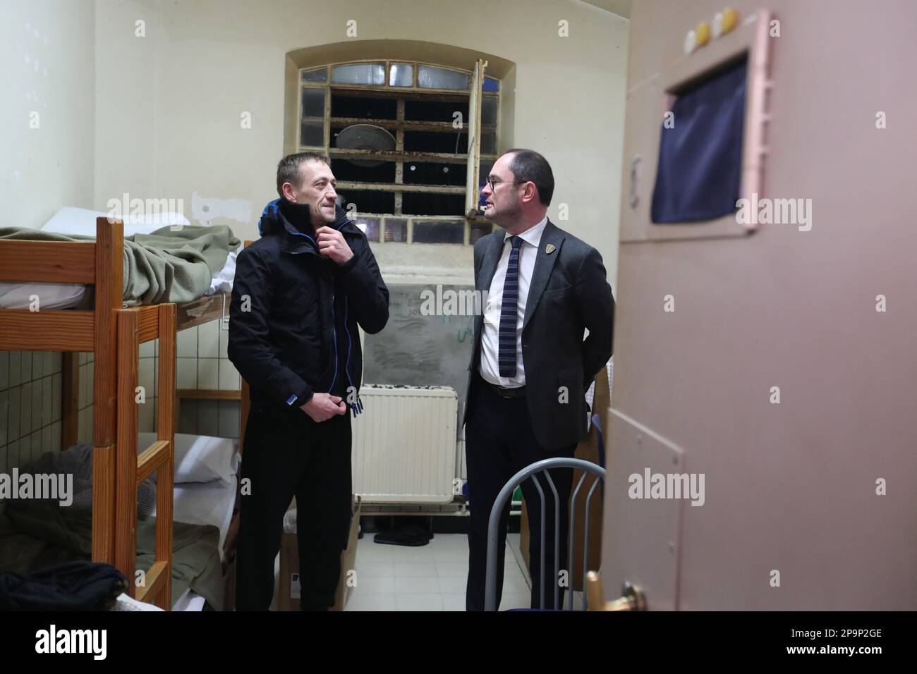 the transfer of 280 prisoners from the old to the new prison in ...