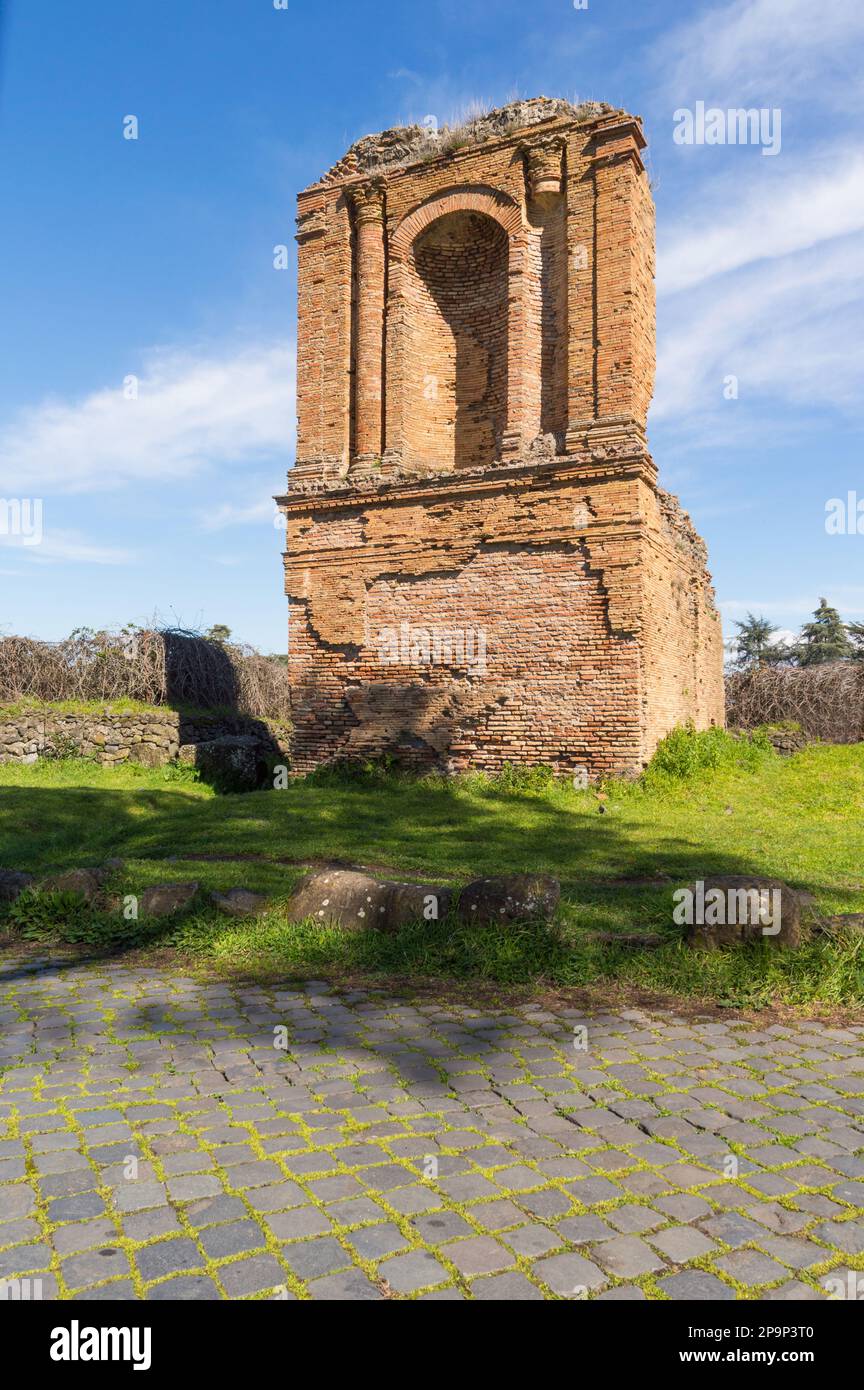 Appia antica (Old Appia) near Rome, Italy Stock Photo - Alamy