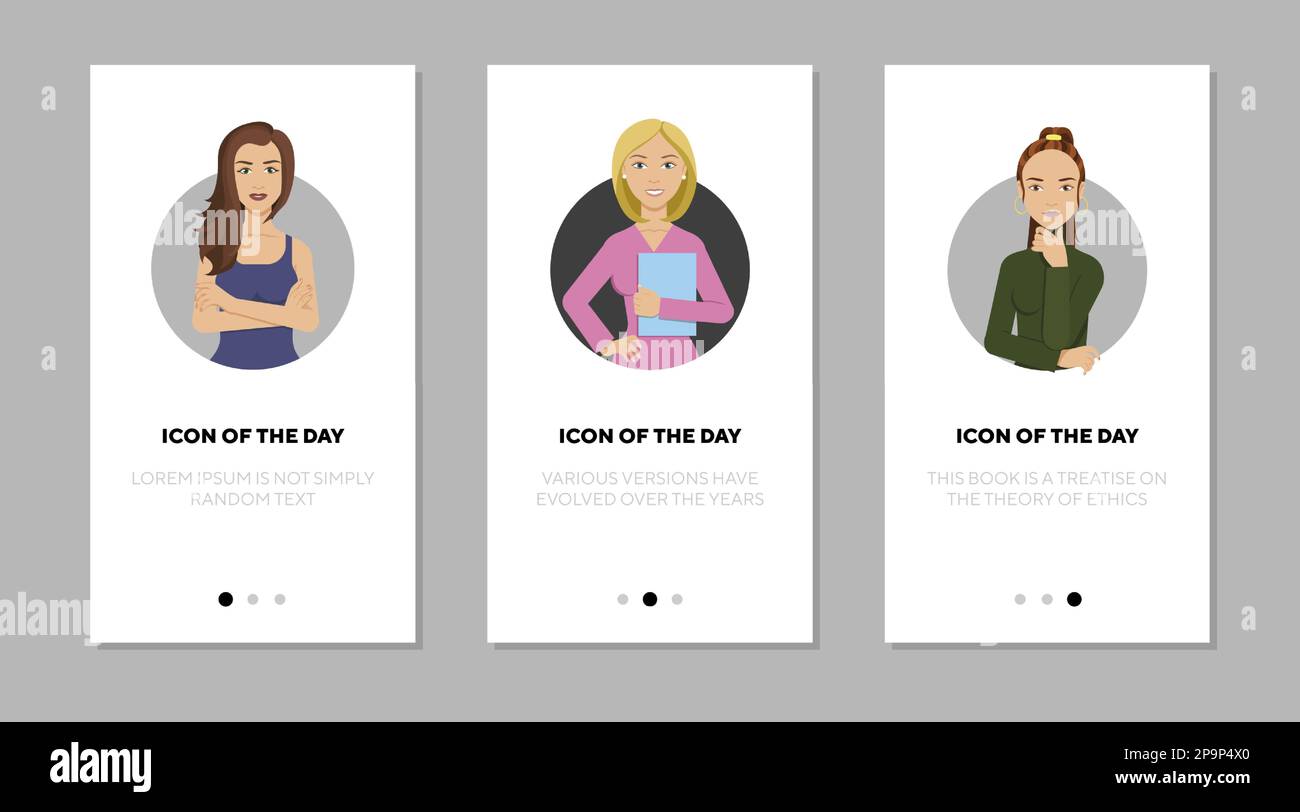 Personal profile avatars hi-res stock photography and images - Alamy