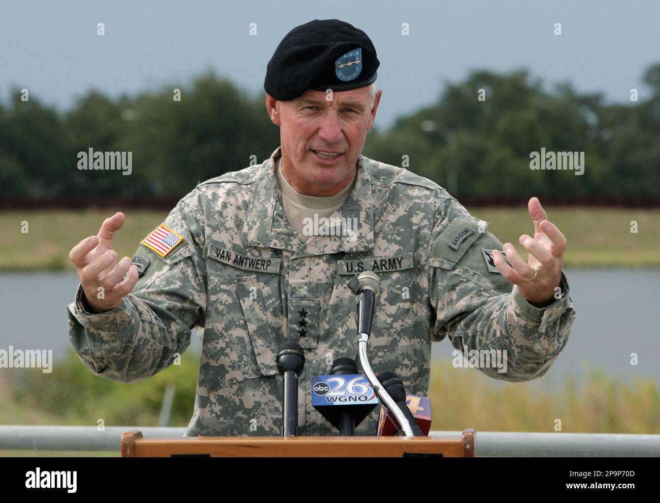 Lieutenant General Robert L. Van Antwerp, Chief of Engineers and ...