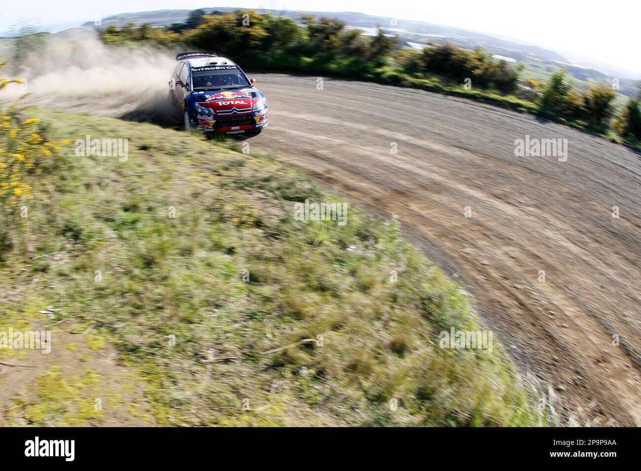 Spain's Dani Sordo is seen in action during stage twelve of Rally New ...