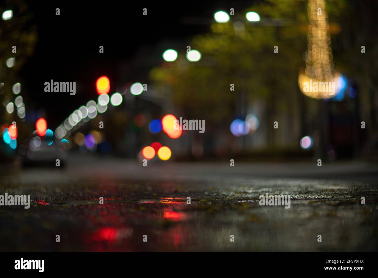 Out Of Focus City Lights