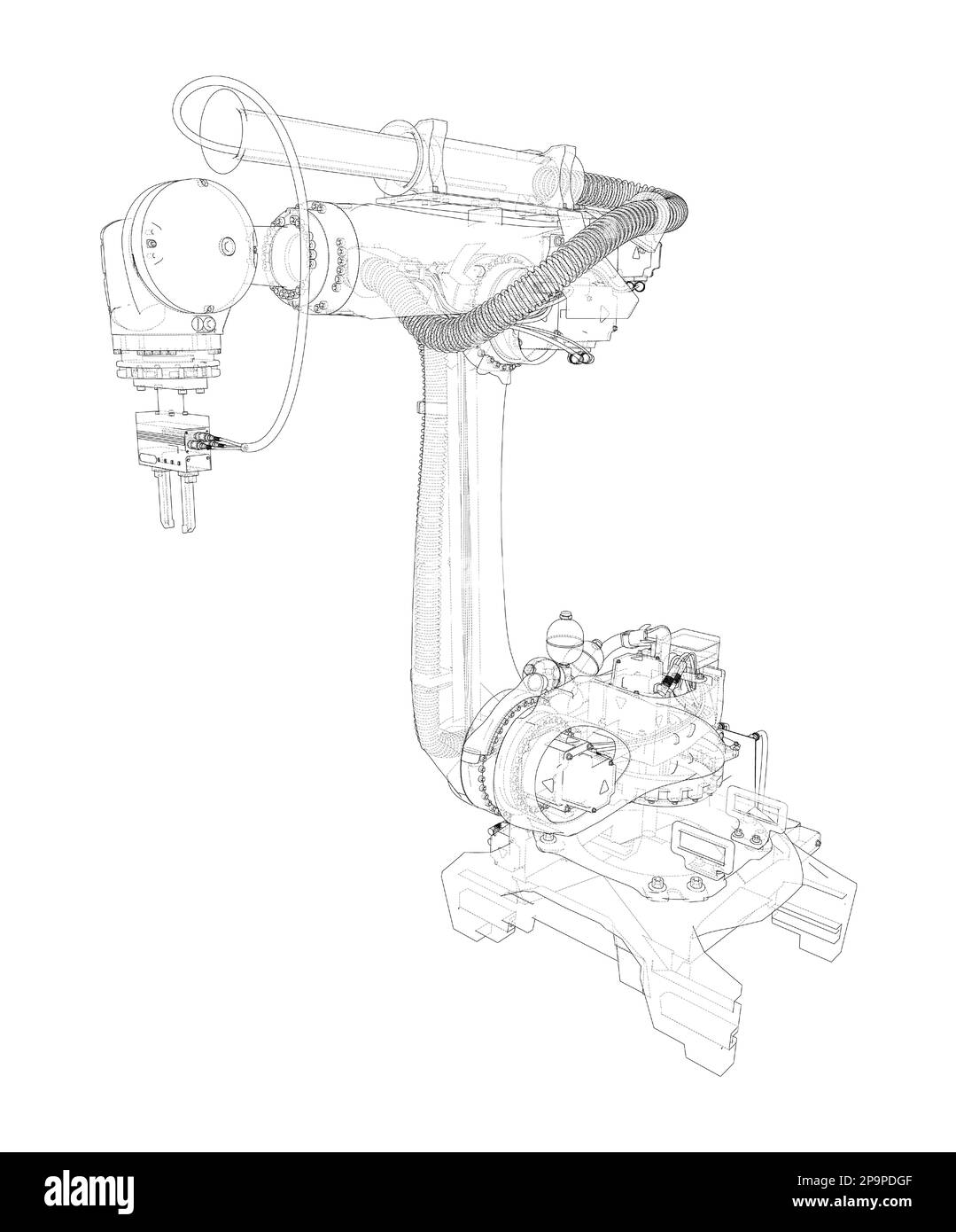 Industrial robot manipulator Stock Photo - Alamy